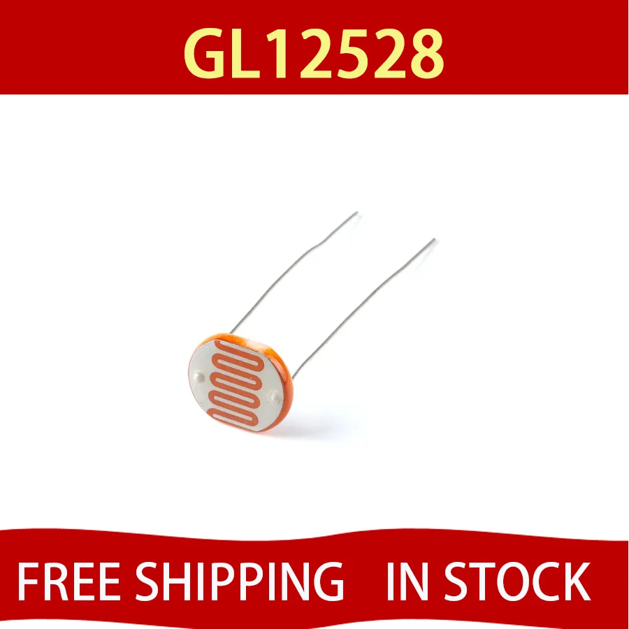 Resistor de Fotoresistor Sensível à Luz, LDR Resistência Dependente ...