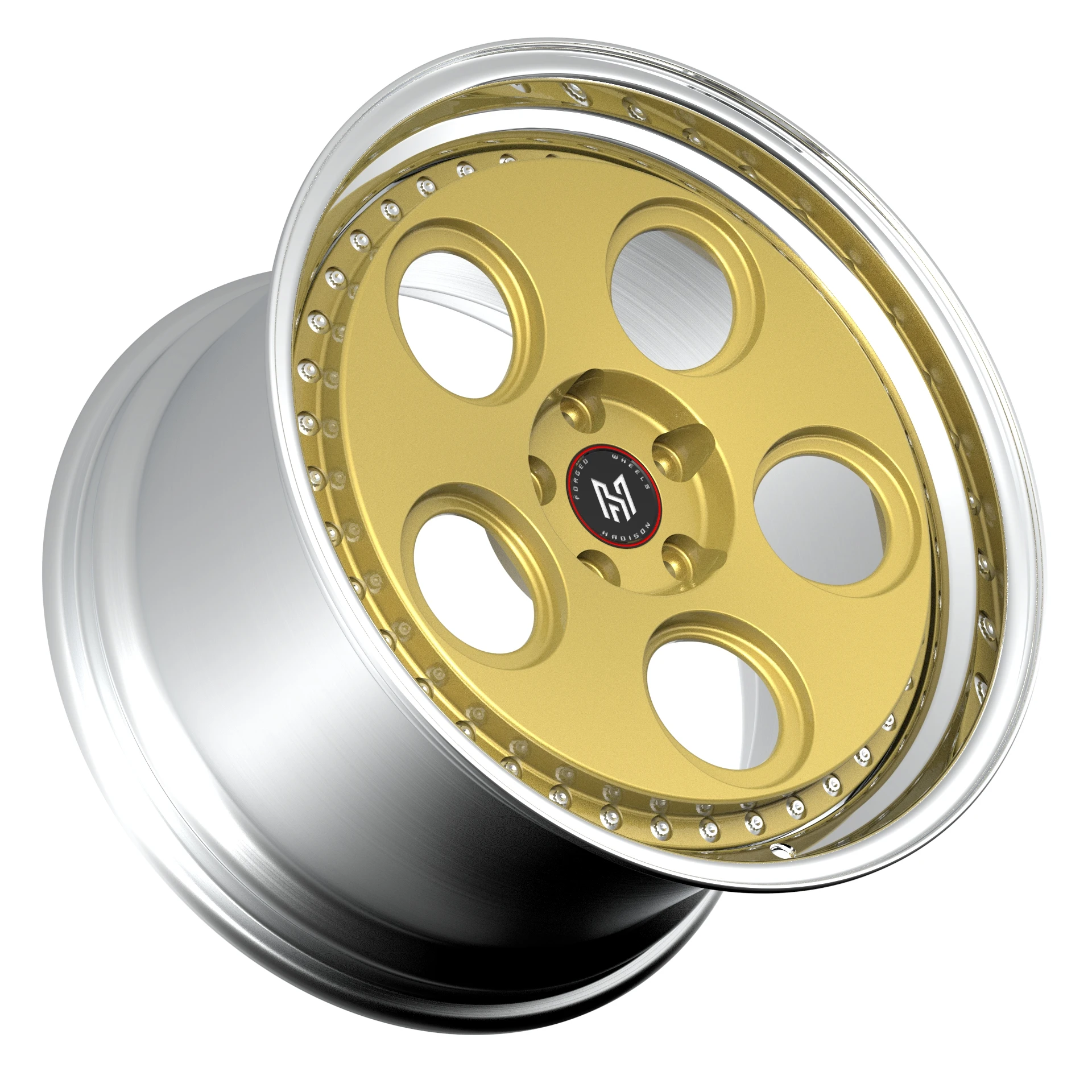 HADISON-HD2P1033-custom-2-piece-forged-wheel-brushed-barrel-18-24-inch ...