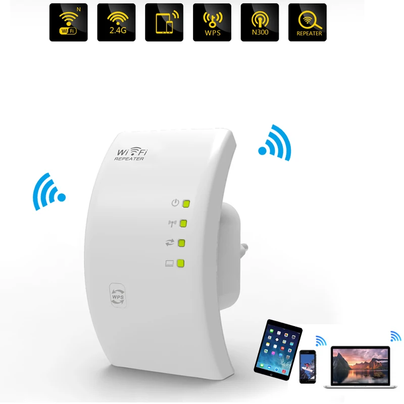 Meco ele 300 mbps 2.4ghz wi fi range extender wlan repetidor wi fi ...