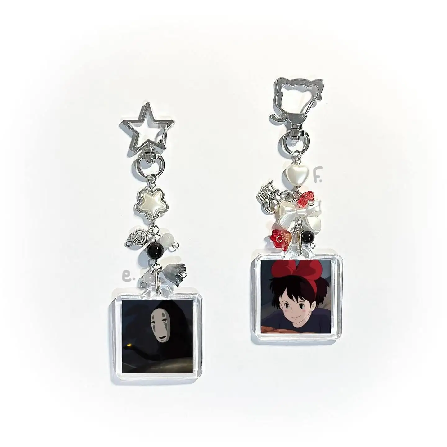 G STUDIO Ponyo kiki matching keychain - AliExpress 36
