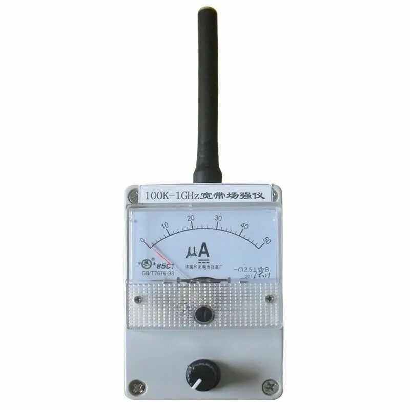 New 100KHz-1000MHz Field Strength Indicator Meter RF Signal Level Meter ...