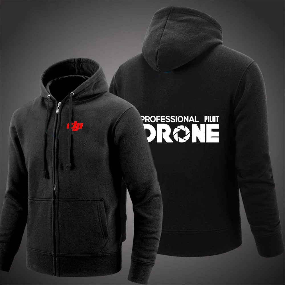 Dji-Professional-Pilot-Drone-New-Mens-Hoodies-Sweatshirts-Zipper-Hooded ...