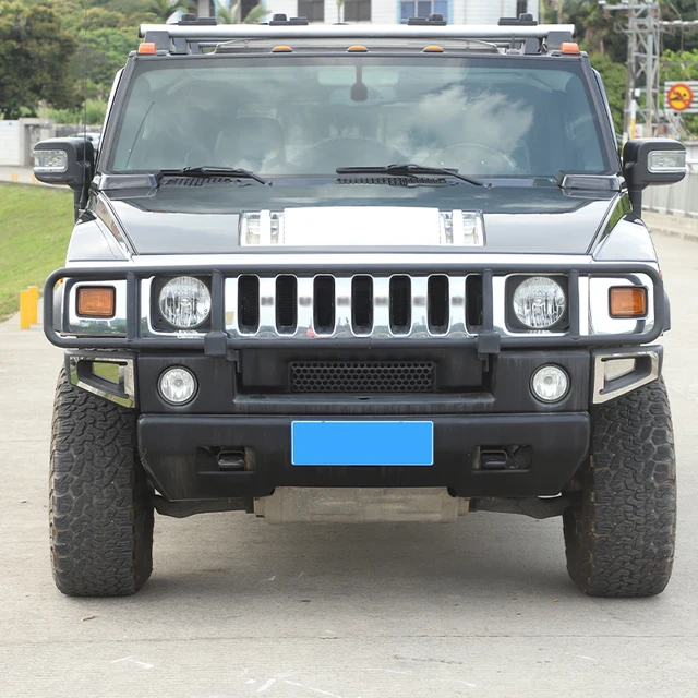 Hummer H2 Dakar Front Winch Bumper Texture Black WARN, 51% OFF