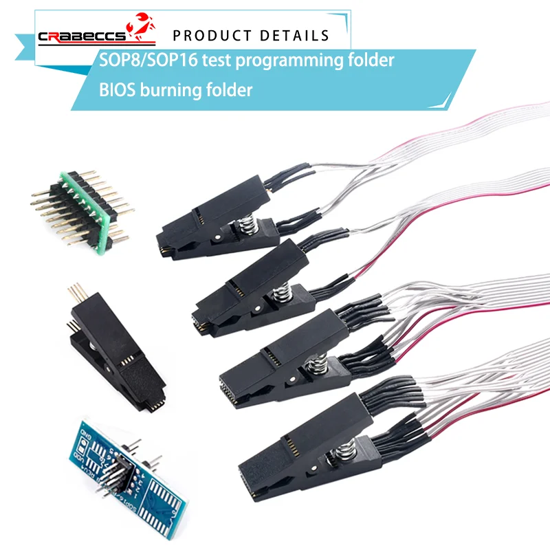 SOP8-SOP16-BIOS-programming-clip-in-line-programming-socket-without ...