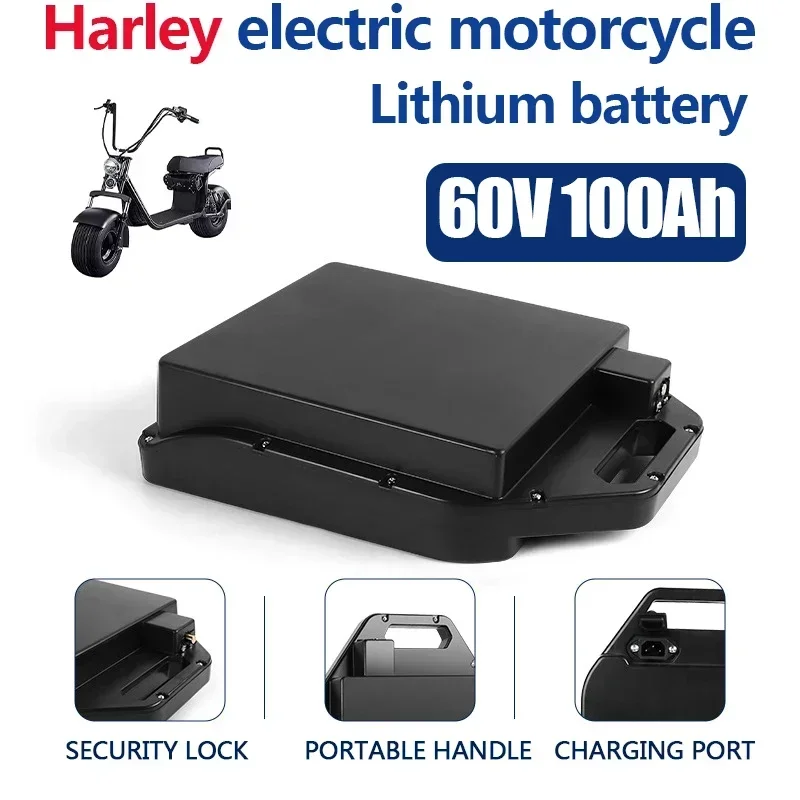 Removable-Waterproof-Battery-60V100ah-Harley-Electric-Vehicle-Electric ...