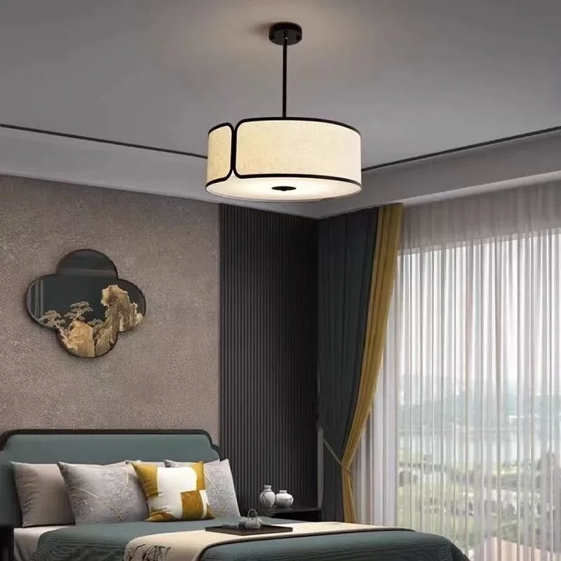 Chinese Style Chandelier Modern Simple LED Lustre Lighting for Living ...