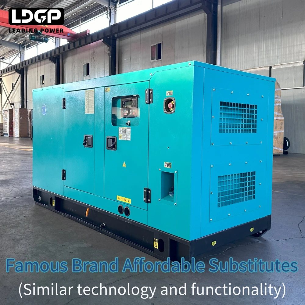 80 kw 125kva 200kva power soundproof silent Diesel Generator 220v 380v ...