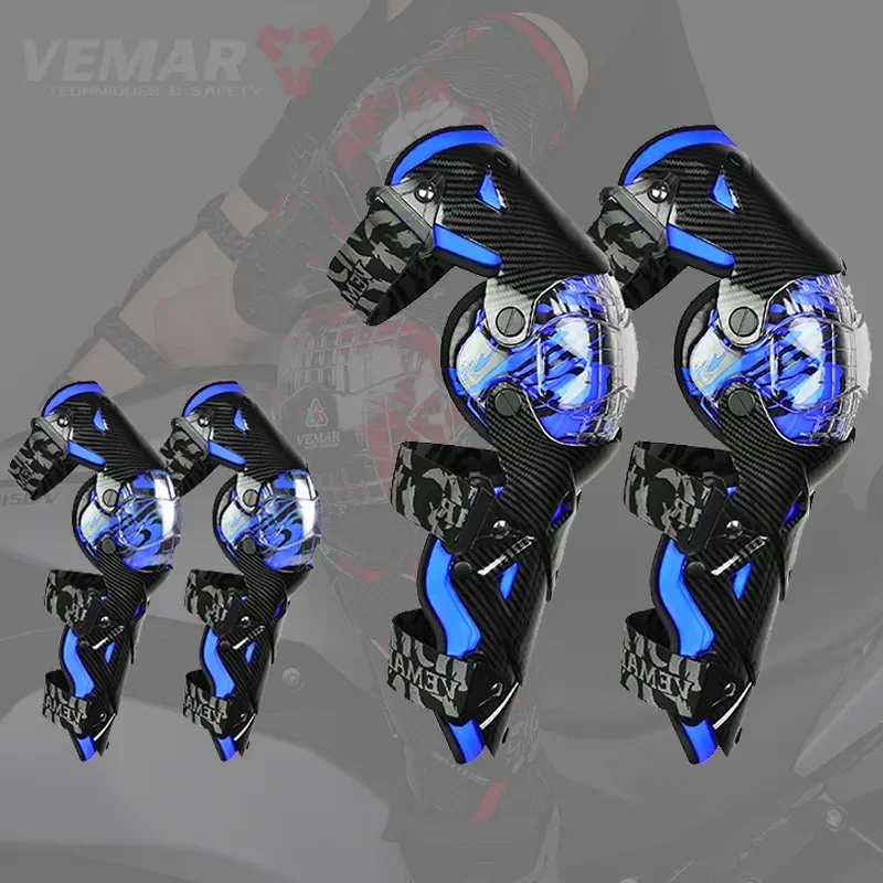 Knee-Protector-Motorcycle-Elbow-Pads-Motorbike-Protect-Safety-Brace ...