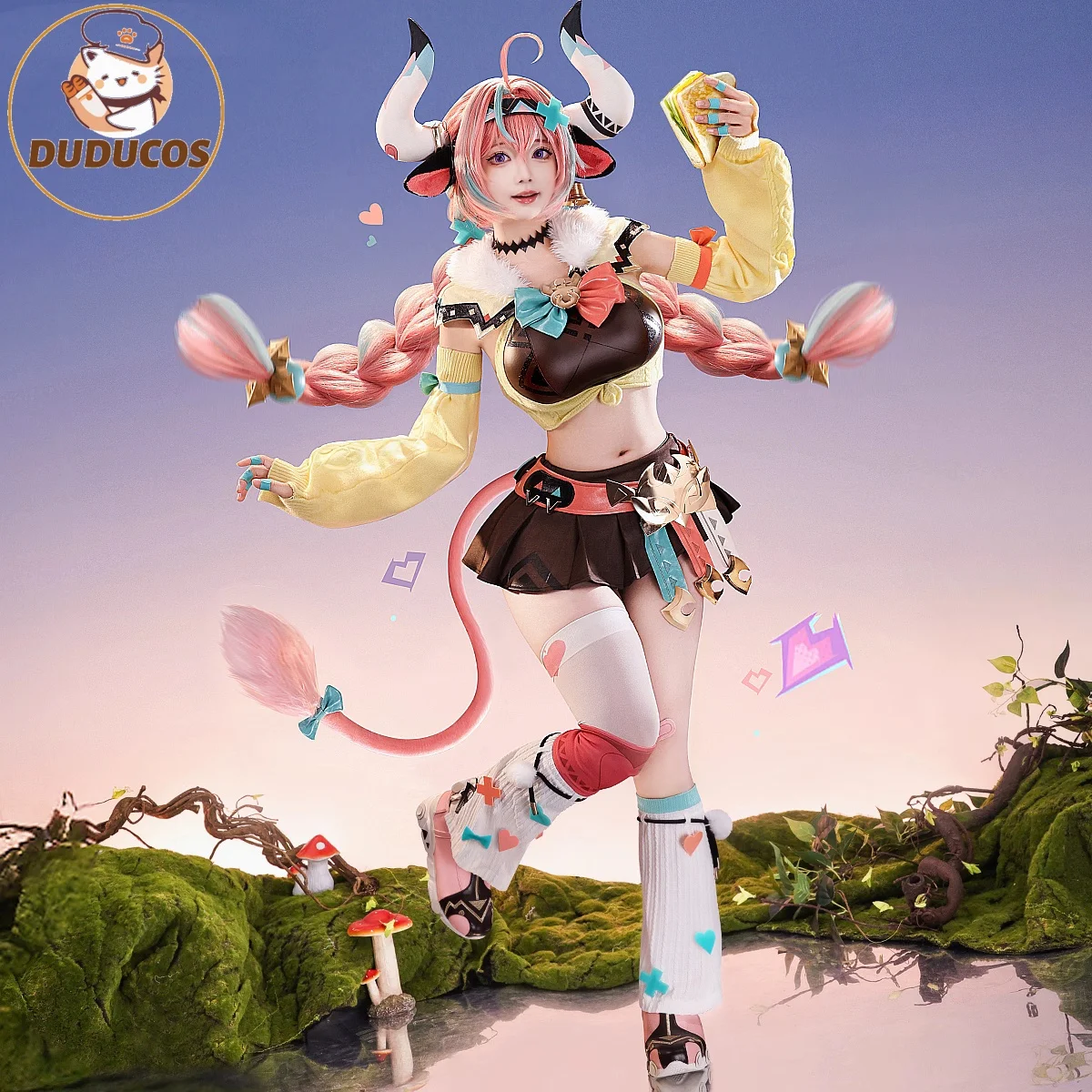 DUDU-SSR juego Varesa Genshin Impact disfraces Cosplay Gorgrous ...