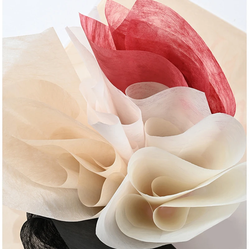 40pcs flower arrangement wrapping paper, cotton flower wrapping lining ...