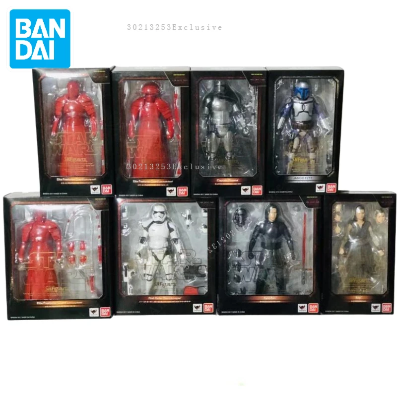 In-Stock-Bandai-SHF-Star-Wars-Red-Jedi-Warrior-Storm-White-Guards-Rey ...