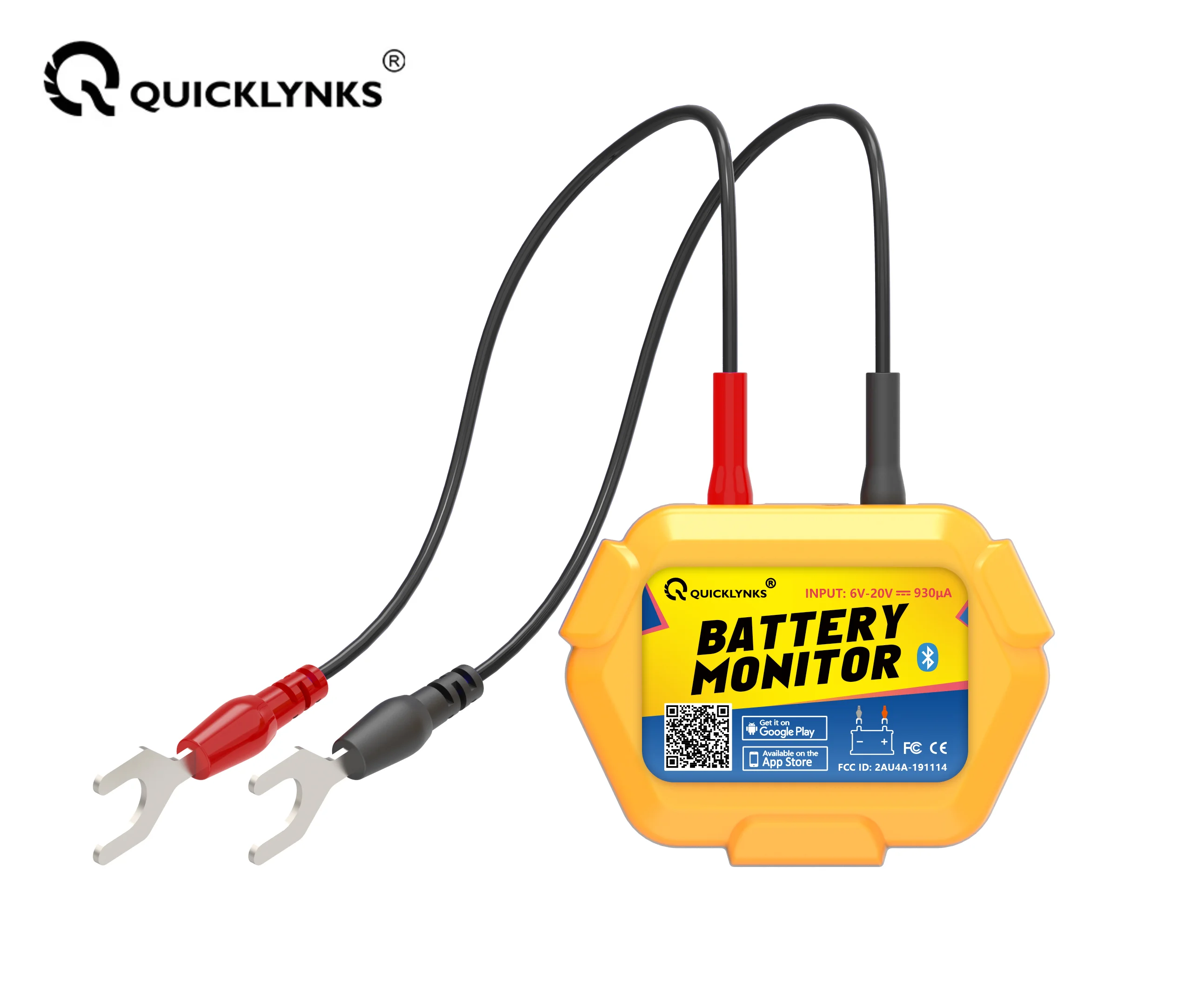 QUICKLYNKS-BM610-Wireless-Bluetooth-4-0-Battery-Monitory-With-Car ...