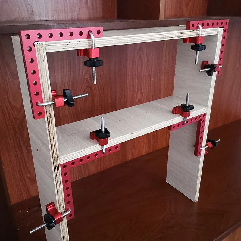 90 Degree Positioning Squares Right Angle Clamps for Woodworking Corner ...