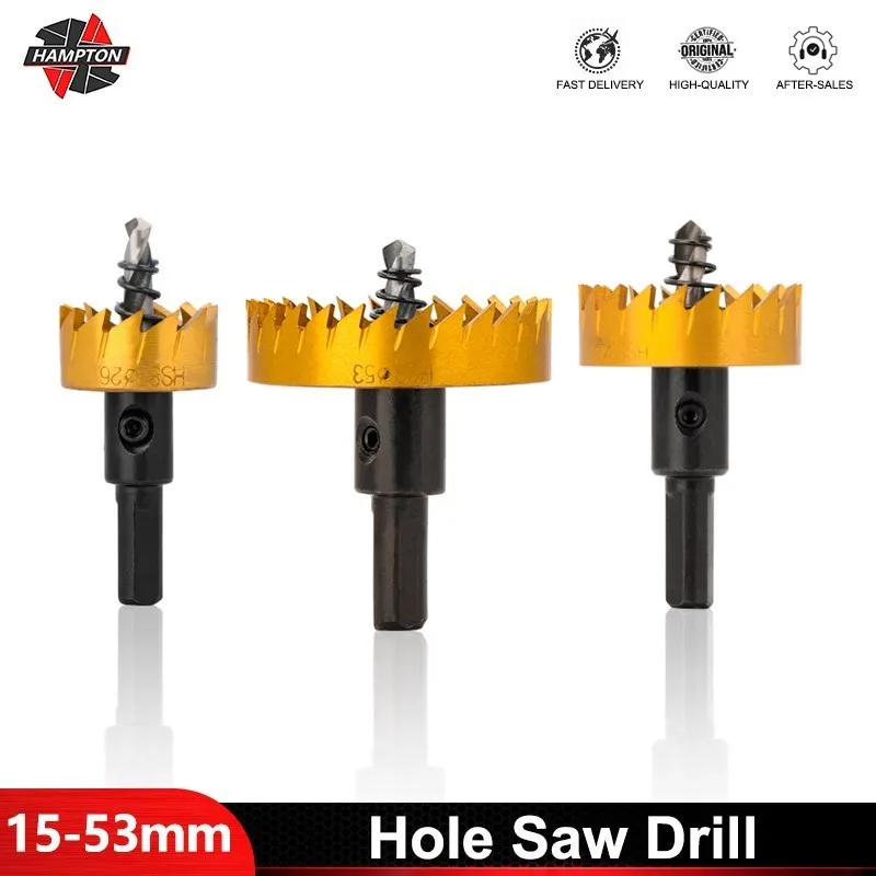 Hole-Saw-Drill-15-53mm-TiN-Coated-HSS-Steel-Hole-Opener-Cutter-for ...