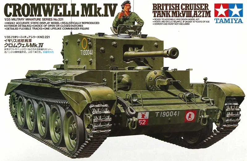 Tamiya-Kit-de-modelos-Cromwell-Mk-IV-Cruiser-Tank-Mk-VIII-A27M-35221-1 ...