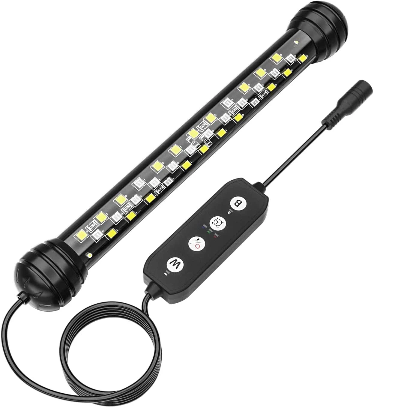 수족관 조명 수중 램프 조광기 컨트롤러, WRGB LED 수족관 조명, 어항용 LED 조명 성장