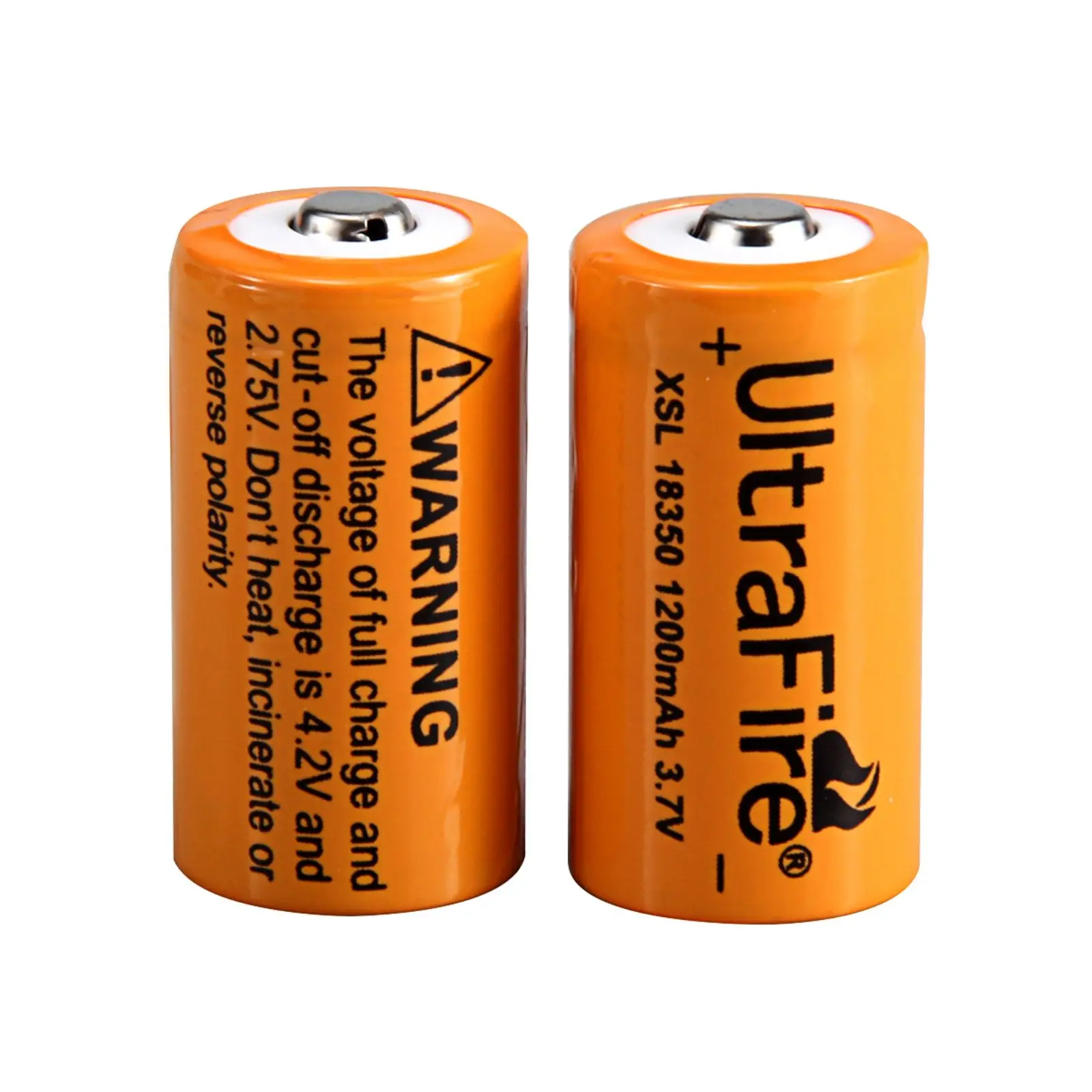 UltraFire-18350-1200mAh-Lithium-Ion-Battery-Button-Top-PCB-3-7V ...