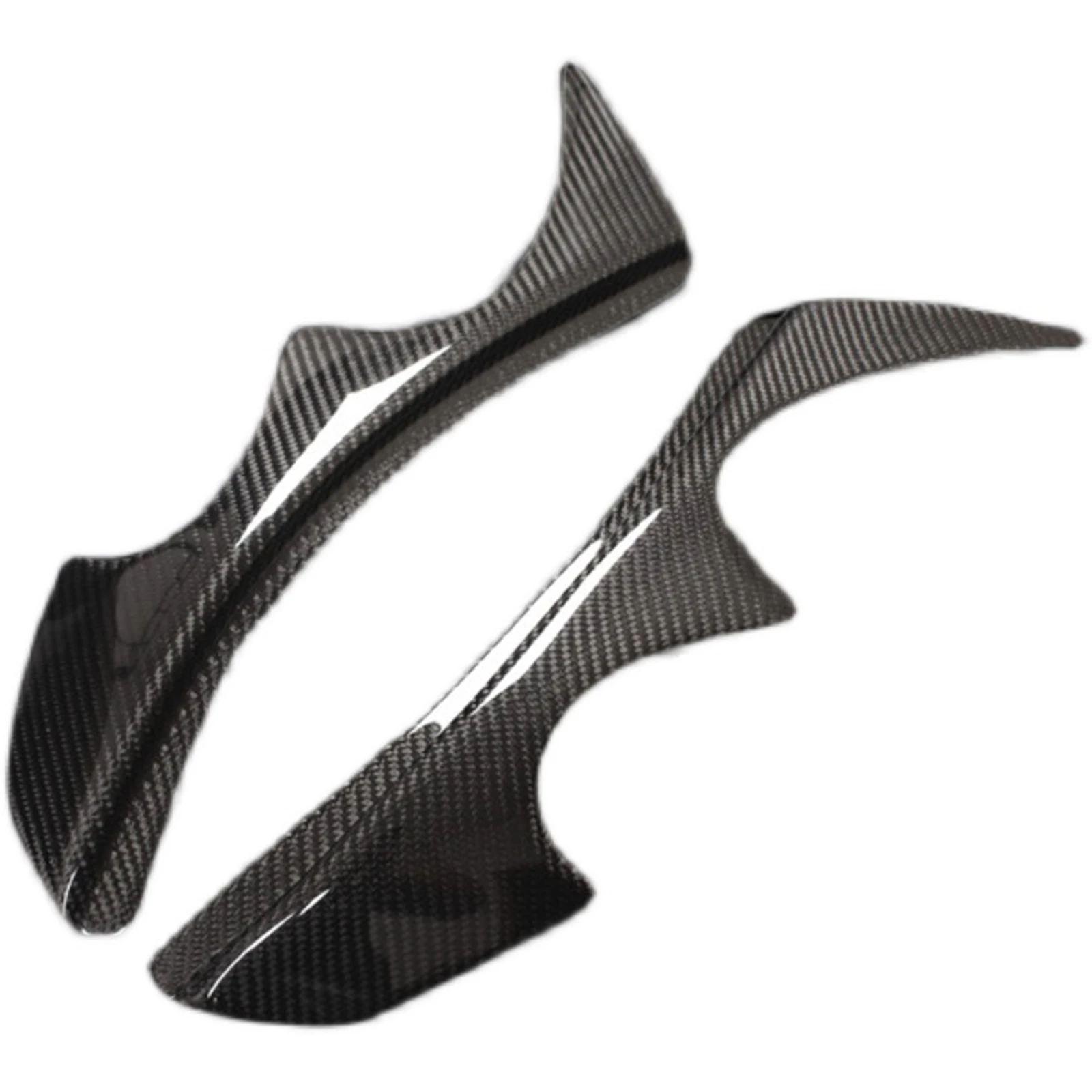 2 Pieces Car Front Headlamp Eyebrow Eyelid Trim Head Light Brow For ...