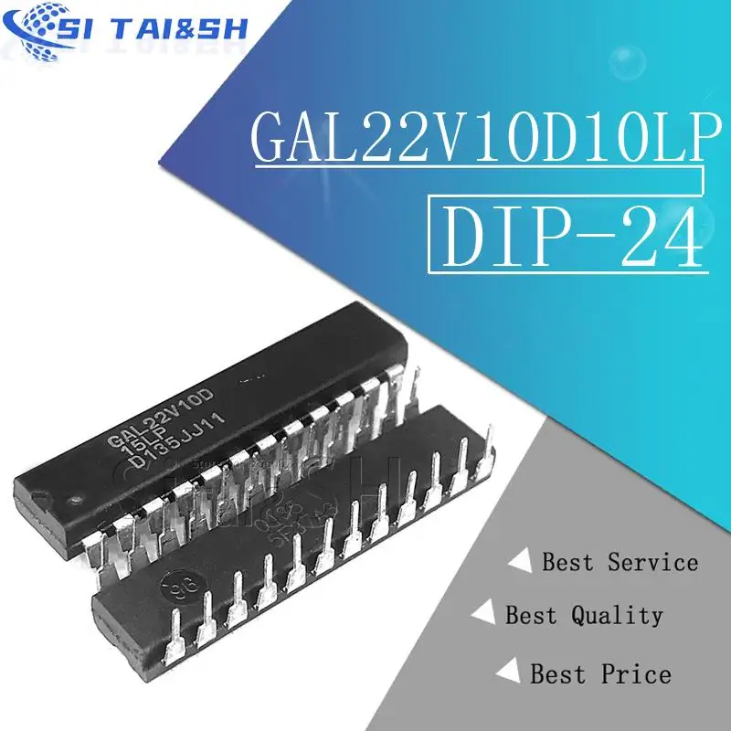 1PCS-GAL22V10D10LP-GAL22V10-DIP24-GAL22V10D-10LP-NEW-ORIGINAL-GAL22V10D ...