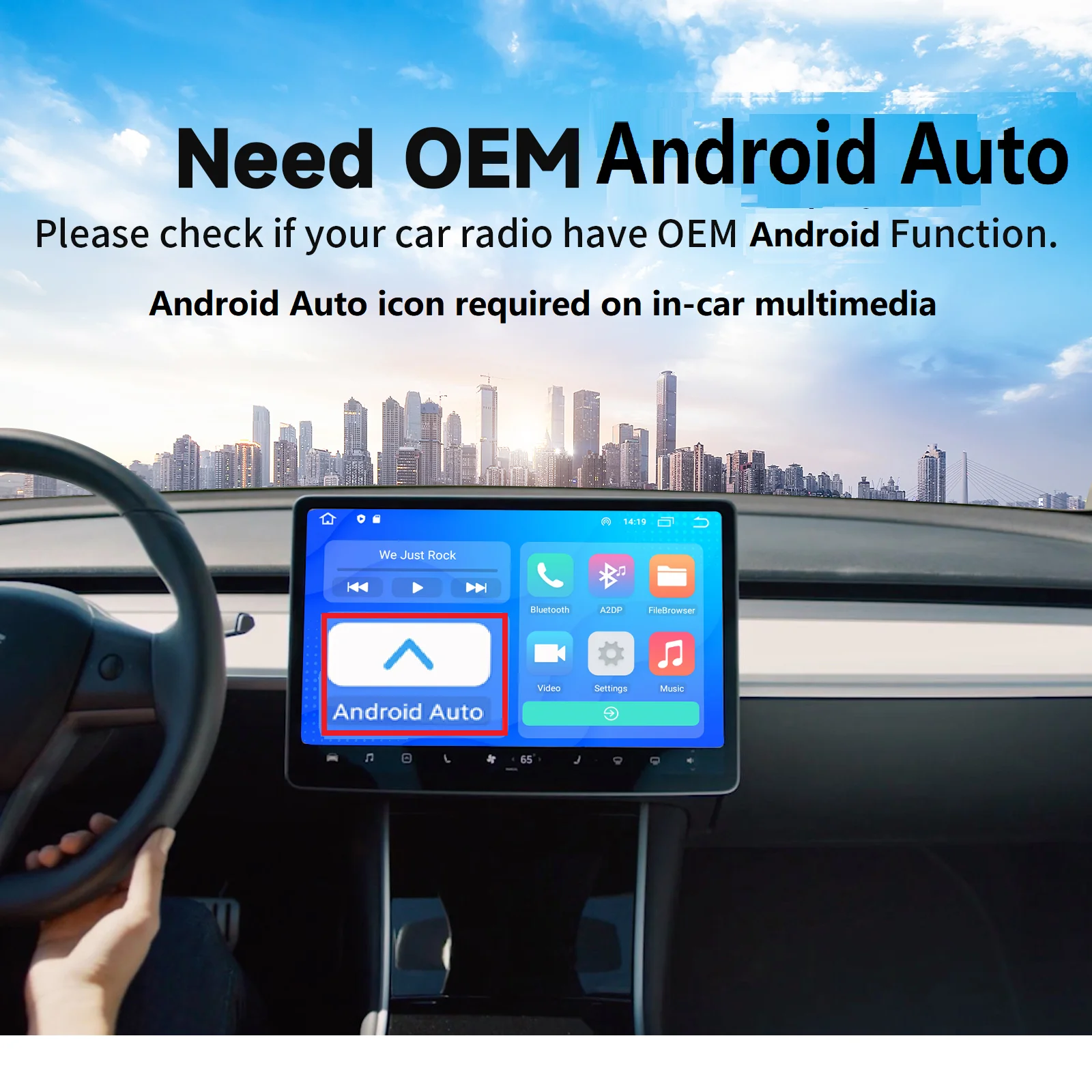 Birgus Android Auto C1-AA Wireless Android Auto for Toyota Mazda Nissan ...