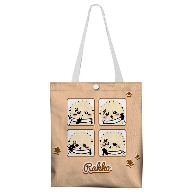 Cute Chiikawa Canvas Shoulder Bags - Chiikawa Plush