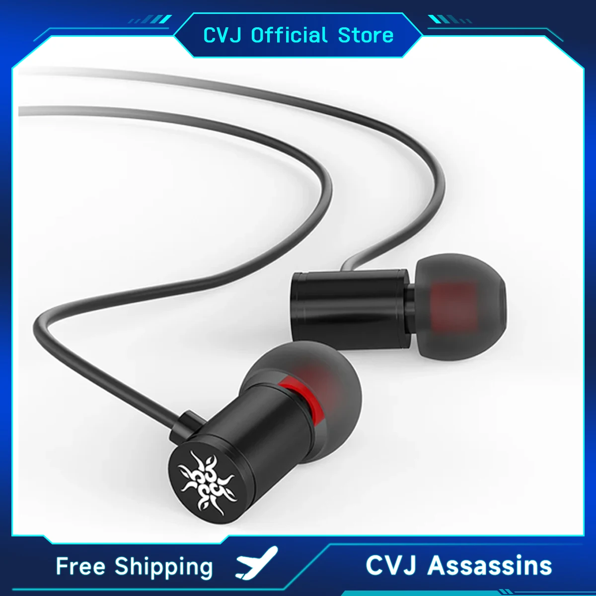 CVJ-Stepless-Miniature-Moving-coil-In-Ear-Earburs-Small-HIFI-Headphones ...
