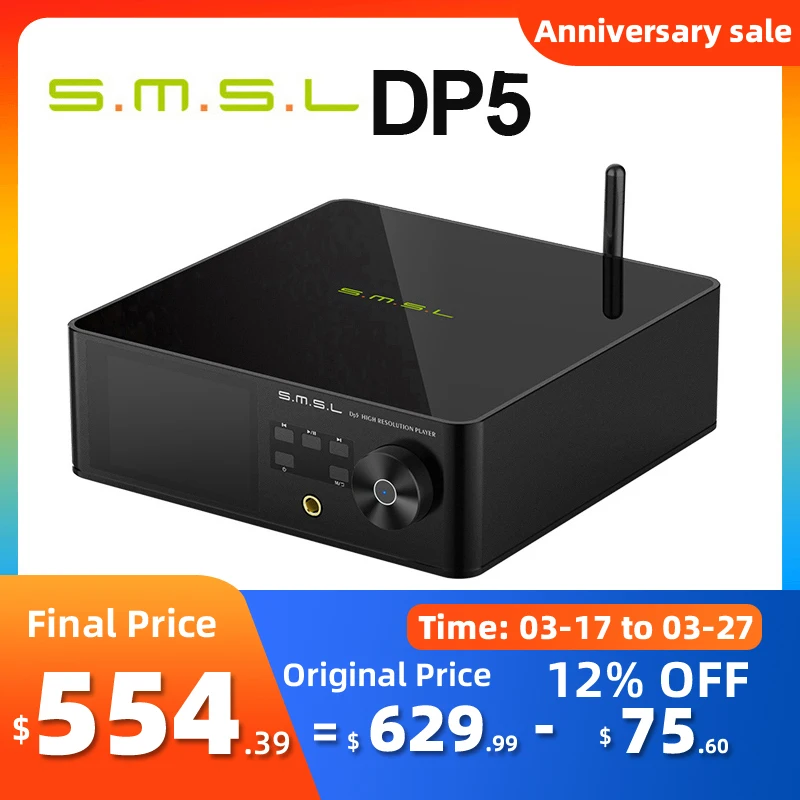 SMSL-DP5-High-Fidelity-MQA-Full-Decoding-HIFI-Network-Music-Player ...