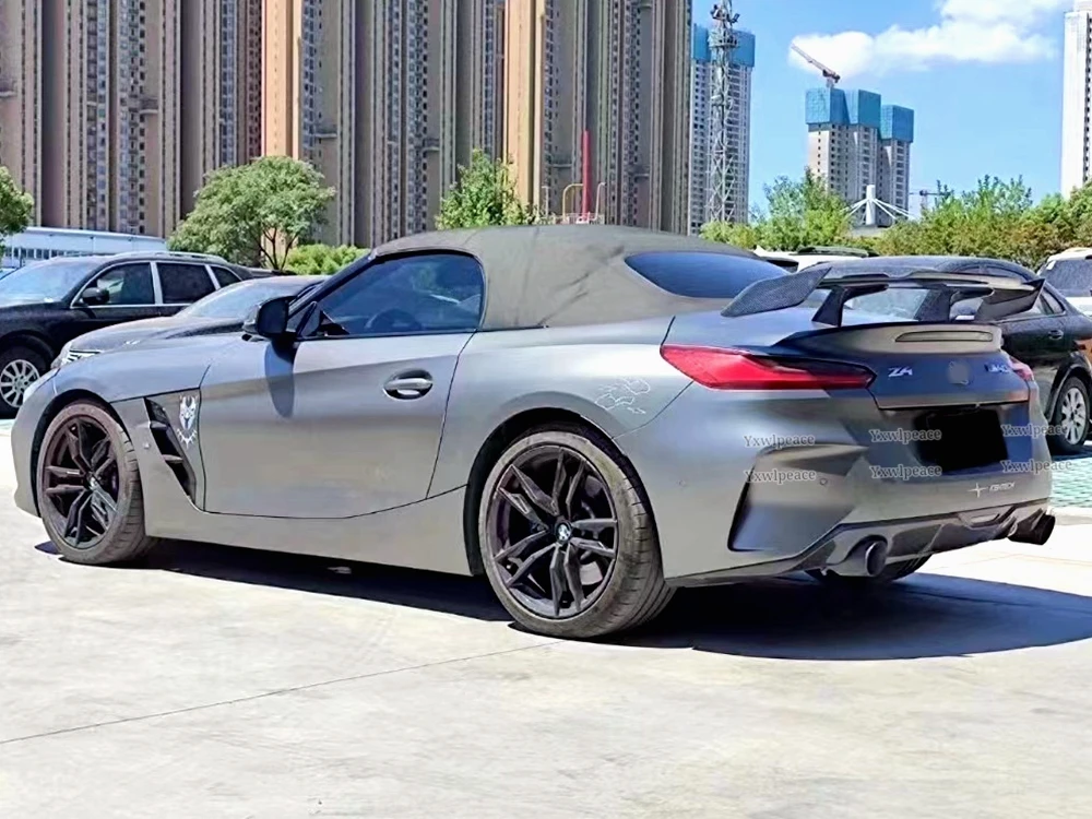 For BMW Z4 G29 GT Style Carbon Fiber Rear Spoiler Trunk