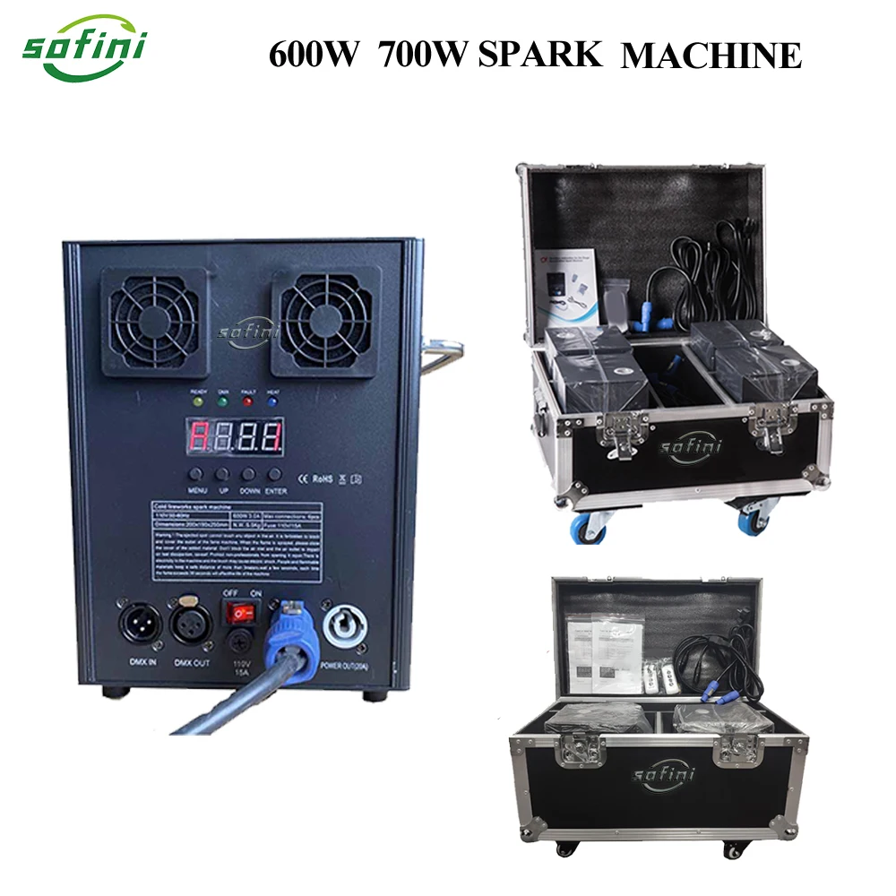 600W-700W-Cold-Spark-Machine-DMX-Remote-Cold-Fireworks-Fountain-Stage ...