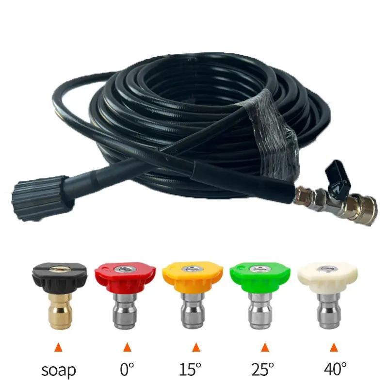 15M-50Ft-High-Pressure-Washer-Hose-for-Karcher-WAP-Machine-Gun-Snow ...