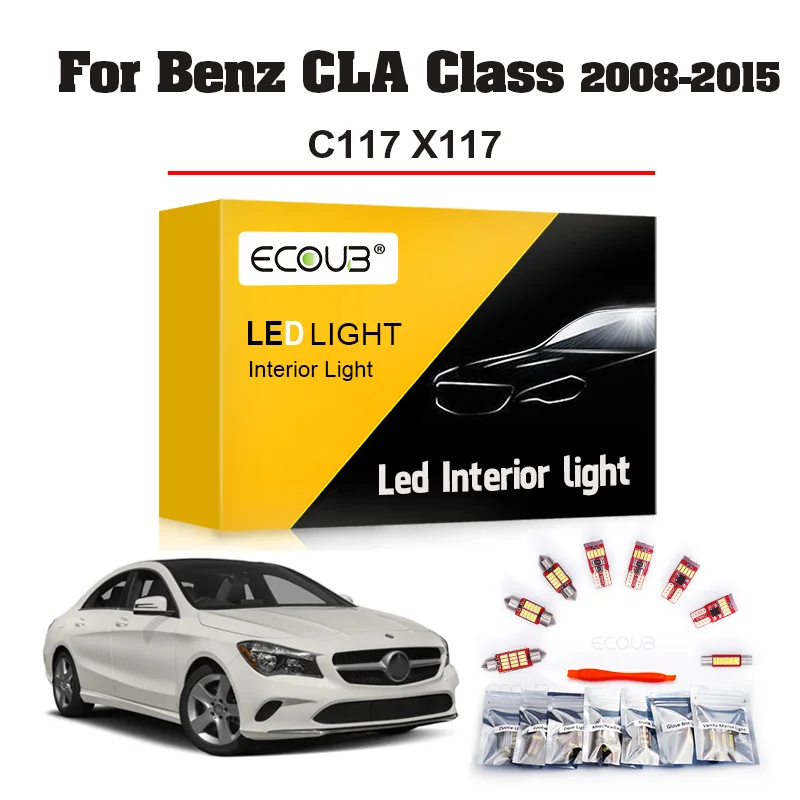 LED Interior Light Kit for Mercedes Benz CLA Class C117 X117 CLA 180 ...