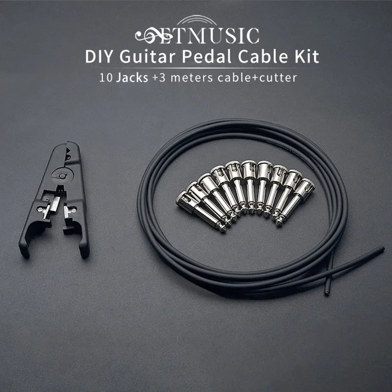 DIY-Guitar-Solder-free-Pedal-Patch-Cable-Board-Copper-Cable-Kit-Set ...