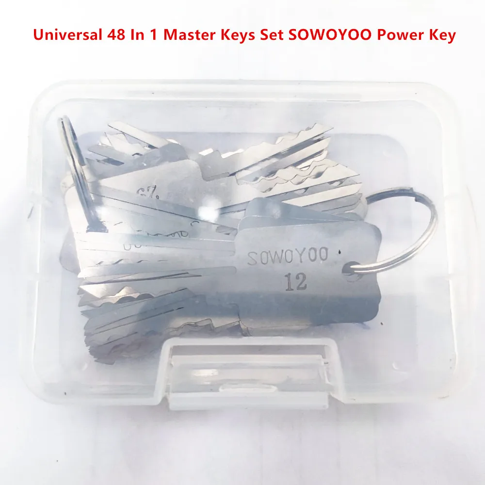 Universal 48 In 1 Master Keys Set SOWOYOO Power Key