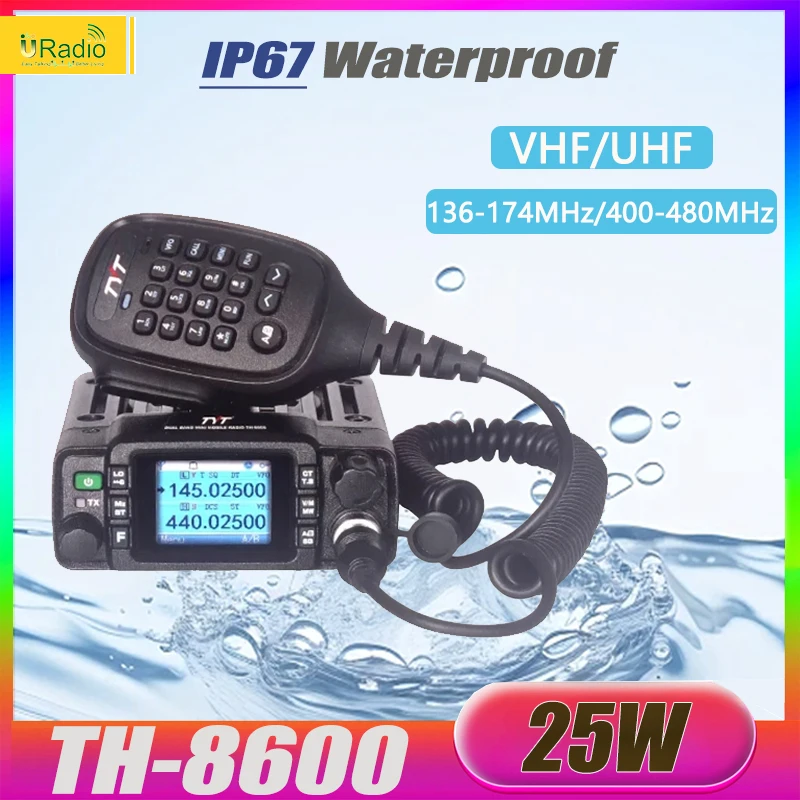 TYT-walkie-talkie-TH-8600-Cb-Mini-Radio-de-coche-IP67-resistente-al ...