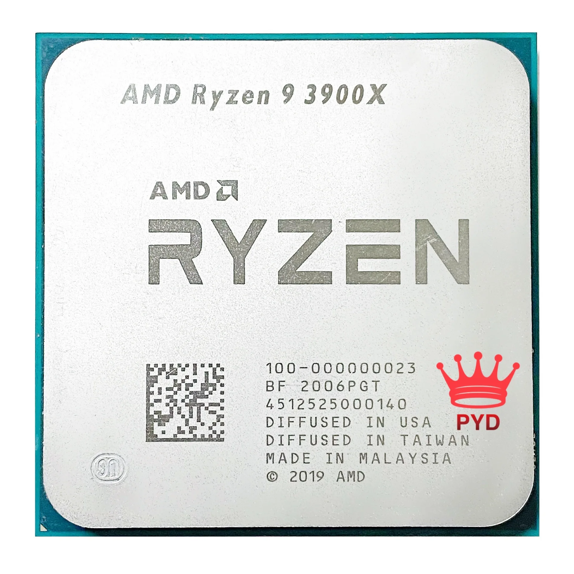 AMD Ryzen 9 3900X R9 3900X 3.8 GHz Twelve-Core 24-Thread CPU Processor ...
