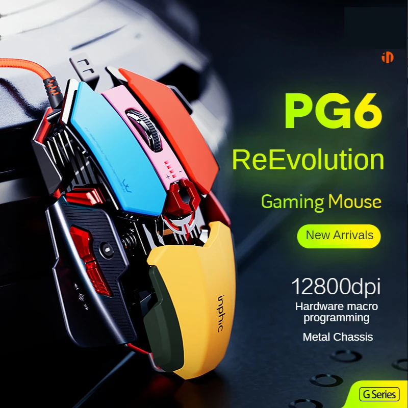Pg6-computer-maus-usb-kabel-gebundene-spiel-m-use-rgb-stille-maus-5500 ...