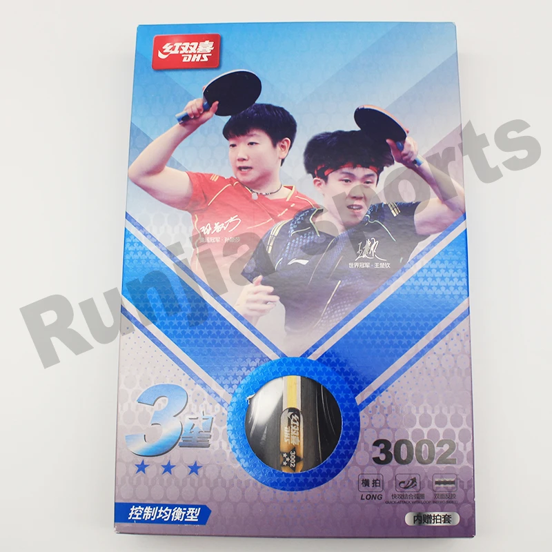 Original DHS H3002 finished racket table tennis racket ping pong racket pimples in| | - AliExpress