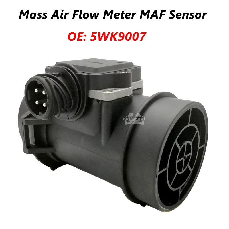 Substitui-o-autom-tica-MAF-Sensor-para-BMW-Mass-Air-Flow-Meter-5WK9007 ...