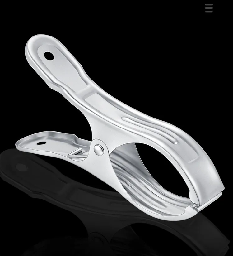 PINCE A LINGE,A 3pcs--Épingle à linge en acier inoxydable, pince à ...