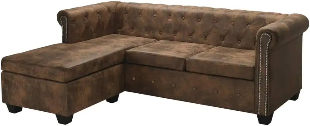 Faux-Leather-L-Shaped-Couch-Suitable-for-Office-Living-Room-and-Hotel ...