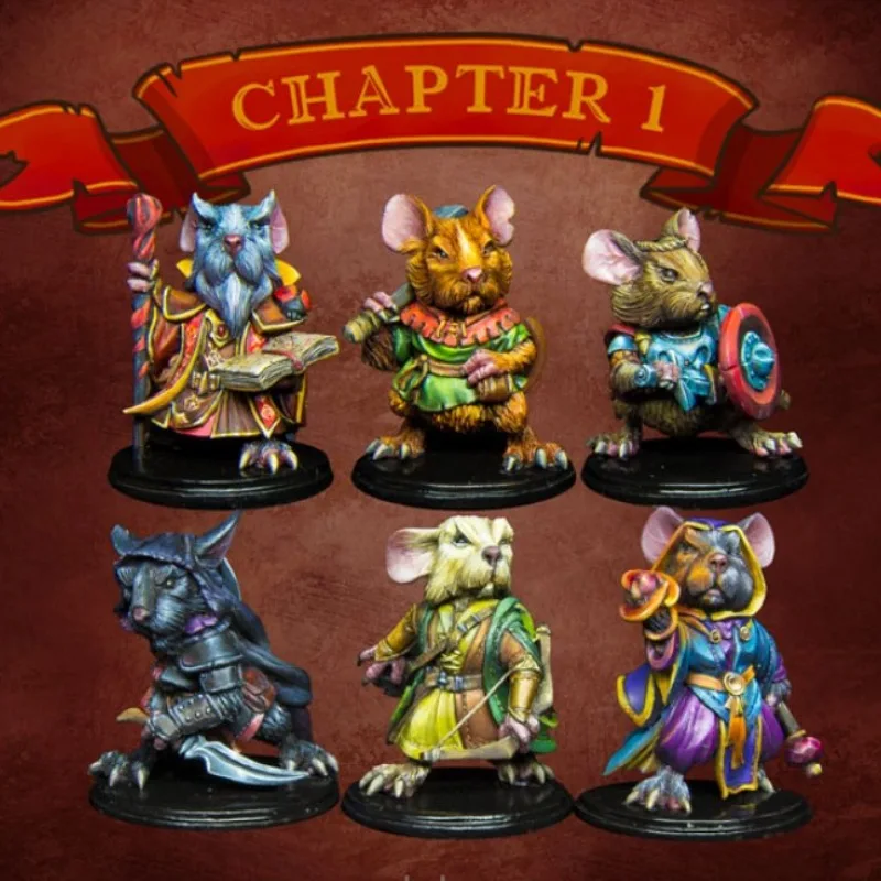 28mm-Scale-Resin-Figure-Assembled-Model-Kit-Fantasy-Hobby-Miniature ...