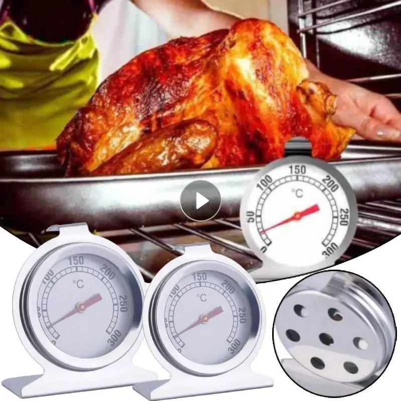300-C-Stainless-Oven-Thermometer-Mini-Dial-Stand-Up-Temperature-Gauge ...
