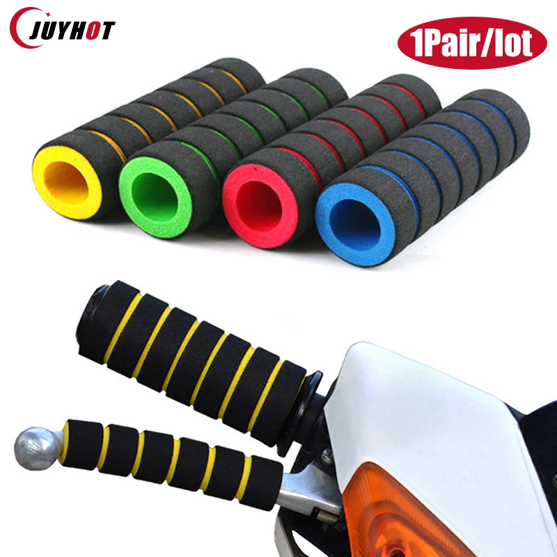 2PCS-Bicycle-Grips-MTB-Sponge-Handlebar-Cover-Grips-Anti-skid-Shock ...