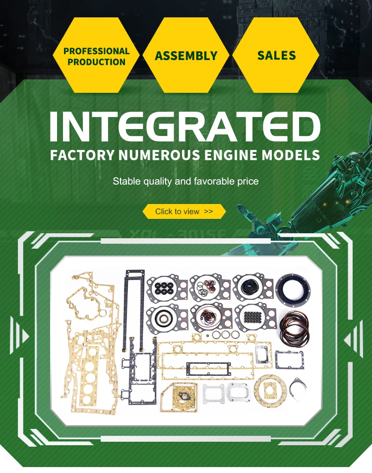 Высокое качество ISDE-4 QSB4.5 4D107 8094741 Полный комплект прокладок ...
