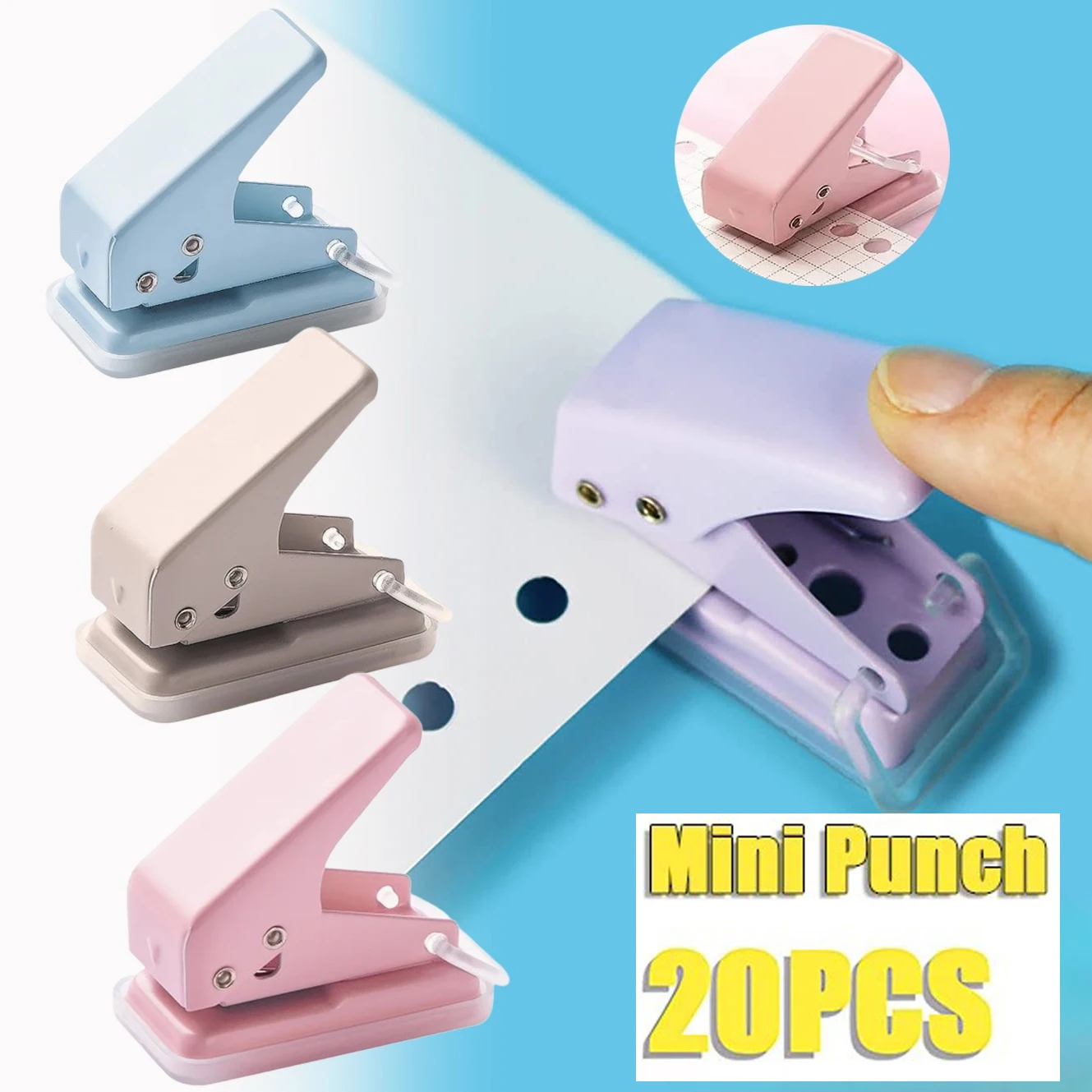 Mini-Single-Hole-Punching-Machine-DIY-Book-Page-Paper-Binding-Punch ...