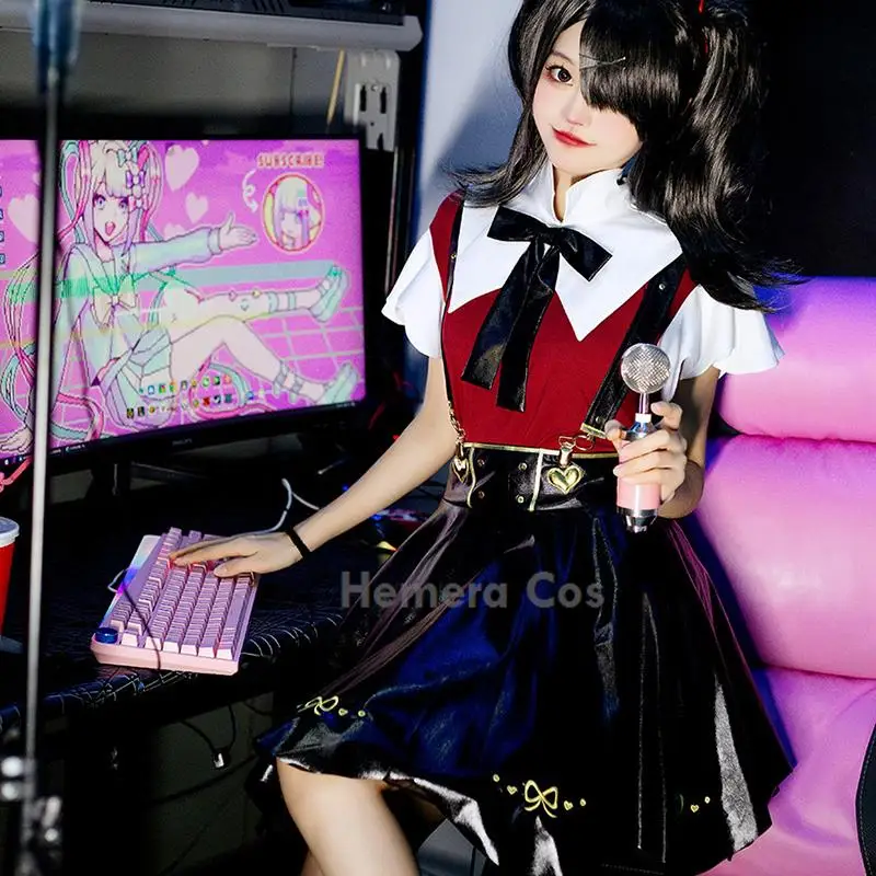 Game-NEEDY-GIRL-STREAMER-OVERDOSE-Ame-Chan-Cosplay-Costume-KAngel-Punk ...