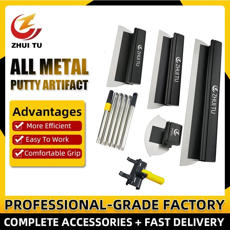 Espátula de alisado de paneles de yeso para herramientas de pared, hoja ...