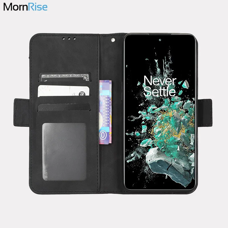 Wallet Cases For Oneplus 10t 5g Case Magnetic Closure Book Flip Cover