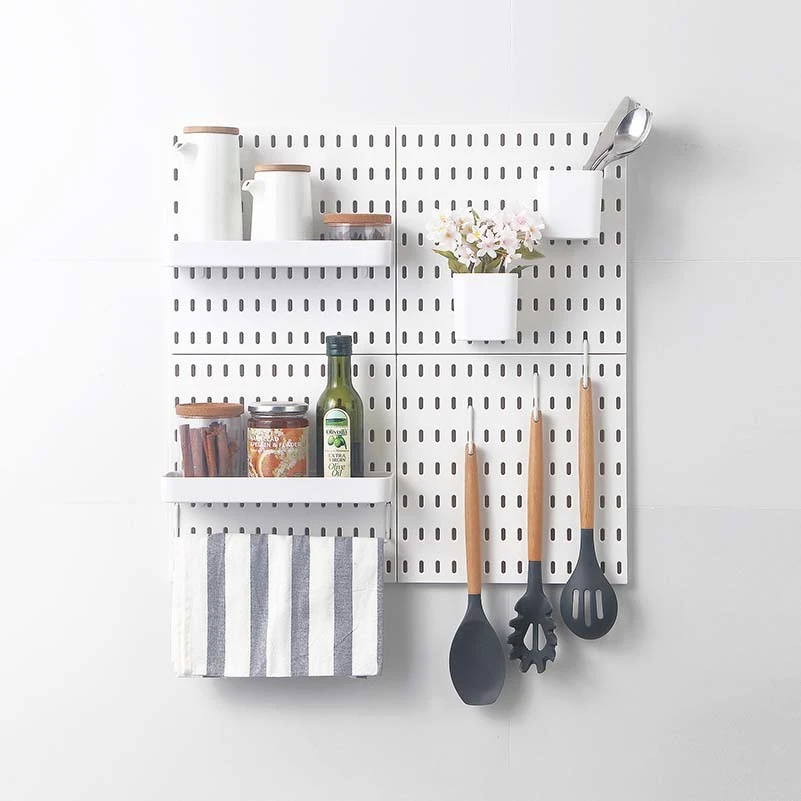 Pegboard Tool Organization Ideas | Tool Storage Panel Board Rack - Wall ...