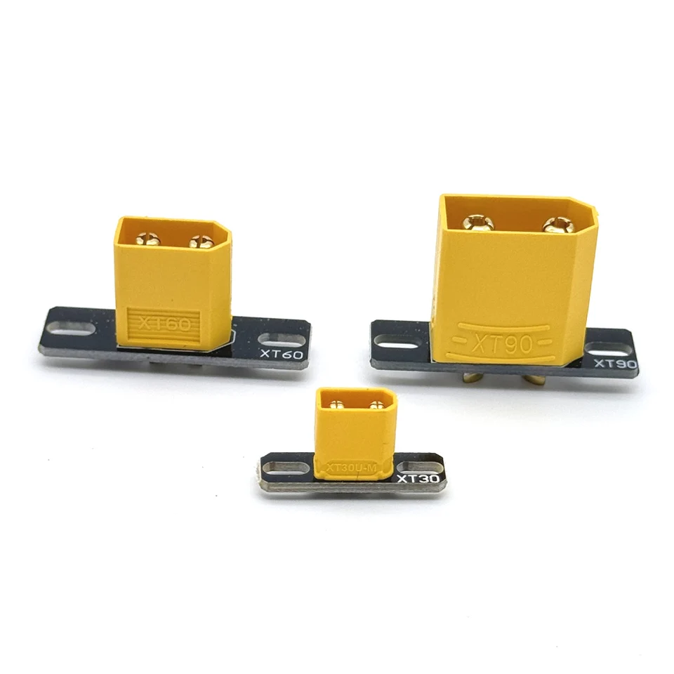 Xt60 To Xt30 5Pcs XT90 PCB Connector Mounting Plate - Welding Board For ...